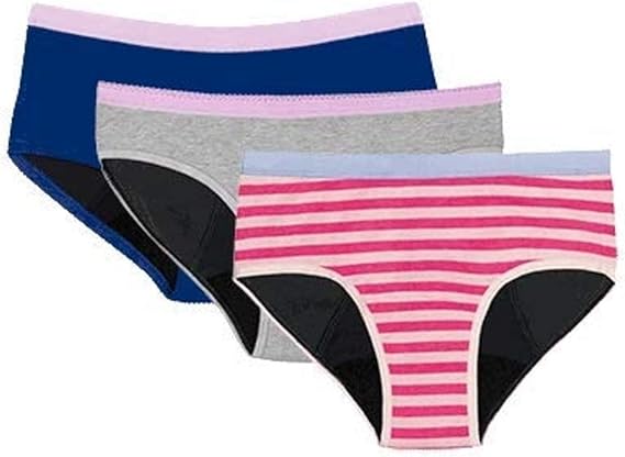 THINX BTWN) Teen Period Underwear - Fresh Start Period Kit for Teen Girls, Multicolored, 13/14 ...