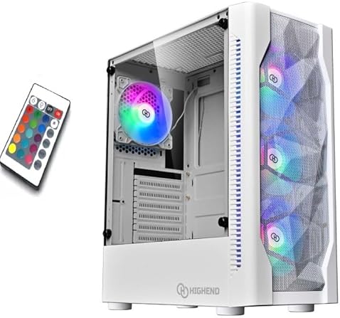 Gaming PC Desktop Intel White i5 10400F Processor RTX3050 6GB RAM 16GB ...