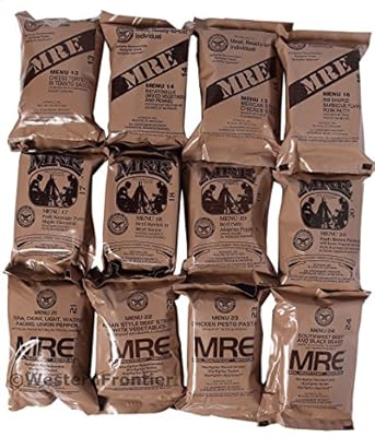 2018 ULTIMATE MRE Case A and Case B Bundle, 24 Meals with 2018 ...