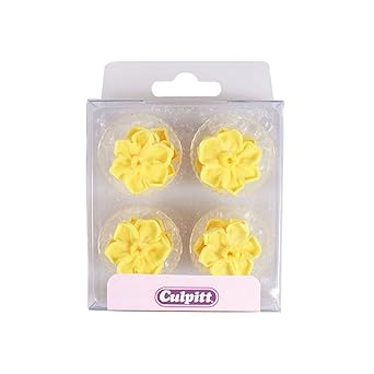 Culpitt Piped Sugar Flowers - Daffodils (Pack of 12): Amazon.co.uk: Grocery