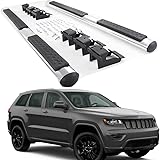 Amazon.com: Jeep Grand Cherokee Chrome Side Steps Running Boards Nerf ...