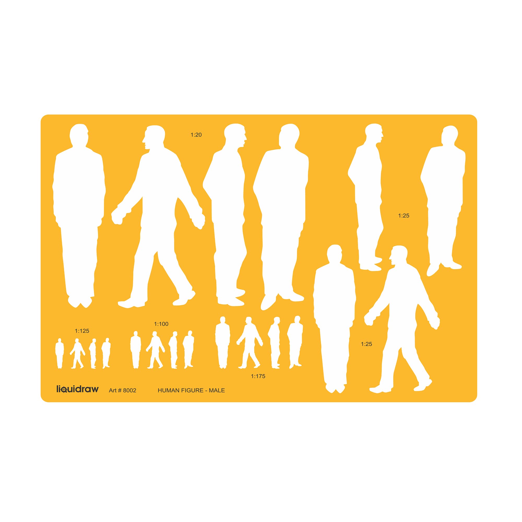 Mua Human Figure Template Stencil Male & Female Drawing Figures Model ...