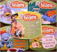Leap Frog Baby- Little Leaps (Set of 5 Interactive Learning Disc) Say ...