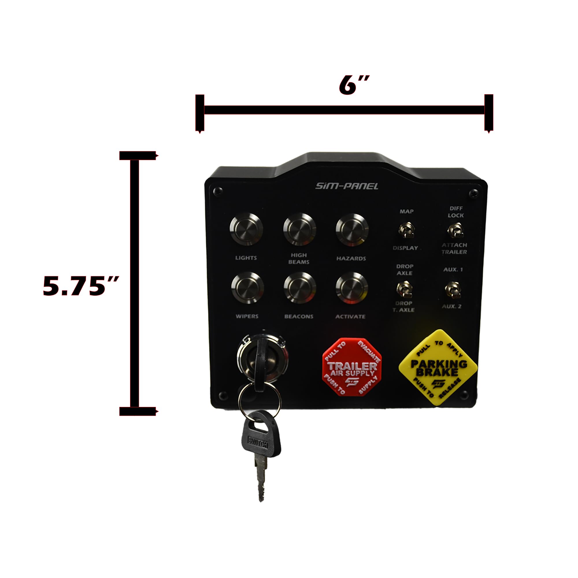 Mua HT/HTE Button Box for American Truck Simulator (ATS/ETS2 Button Box) (NO BACKLIGHTING) trên ...