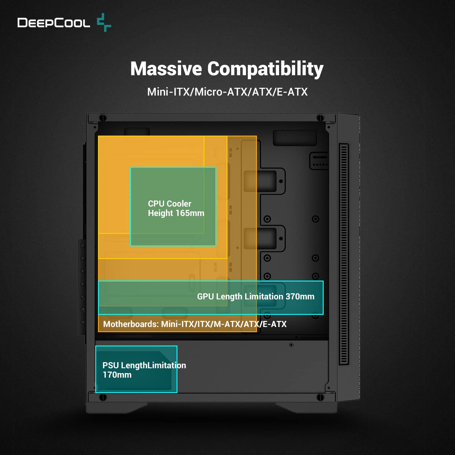 Mua DeepCool MATREXX 55 MESH ADD-RGB 4F ATX Case High-Airflow Front ...