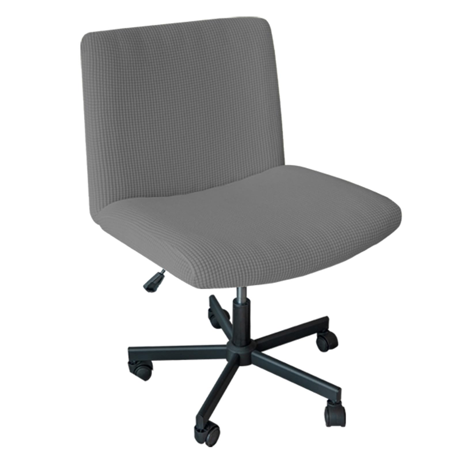 Oloepfo Armless Office Chair Cover Criss Cross Chair Cover Slipcover ...