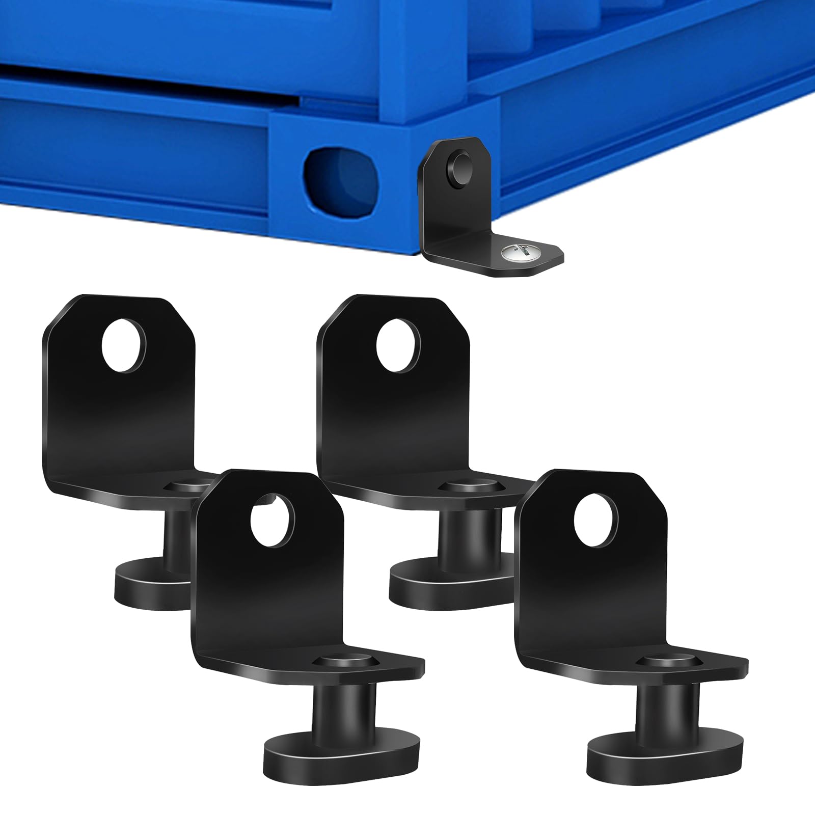 TOPTGO Shipping Container Anchors,Heavy-Duty Steel Shipping Containers ...