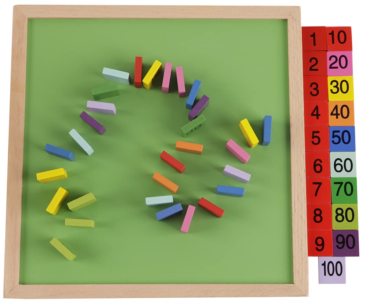 Mua Wooden Hundred Board Game Toys Montessori 1-100 Consecutive Numbers ...
