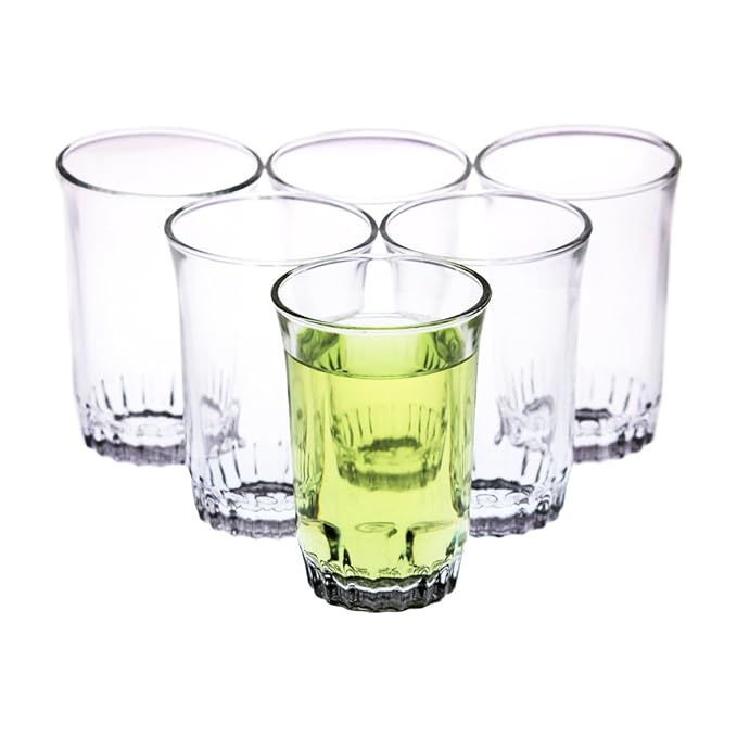 Buy Yera Glass Tumblers - 6 Piece, Clear, 210Ml Online at Low Prices in ...