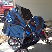 Amazon.com: Instep Safari Double Tandem Stroller (16-Inch, Blue ...