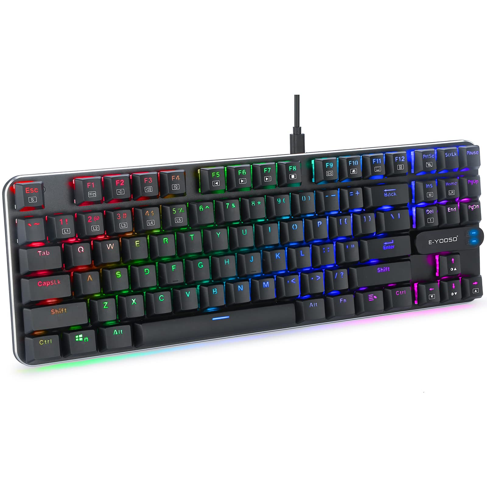 Mua DEANEEK Mechanical Gaming Keyboard Compact 87 Keys Tenkeyless ...