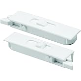 Prime-Line F 2728 Tilt Latch Pair, White Plastic Construction, Spring ...