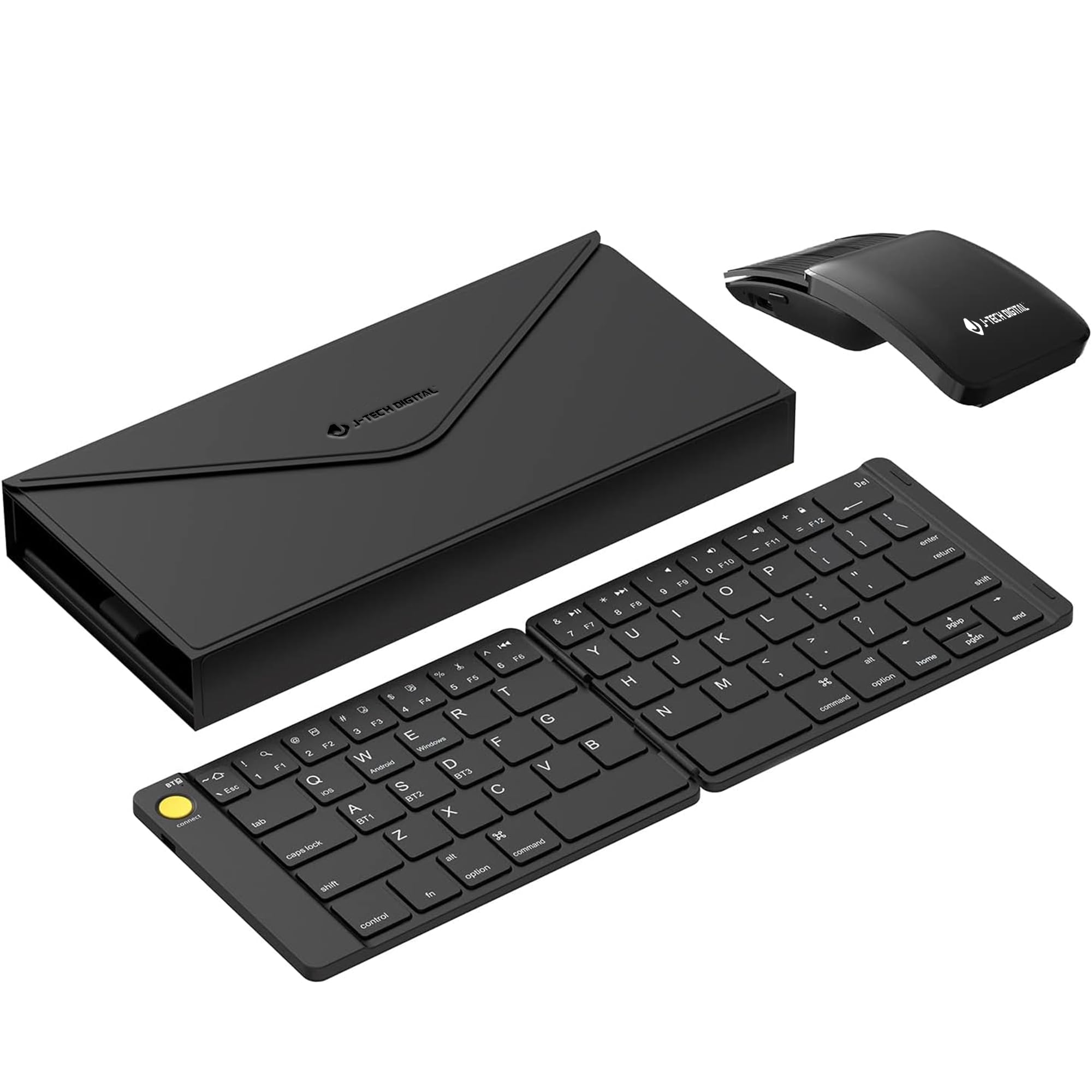 Mua Wireless Keyboard and Mouse Combo | Foldable Bluetooth Multi-Device ...