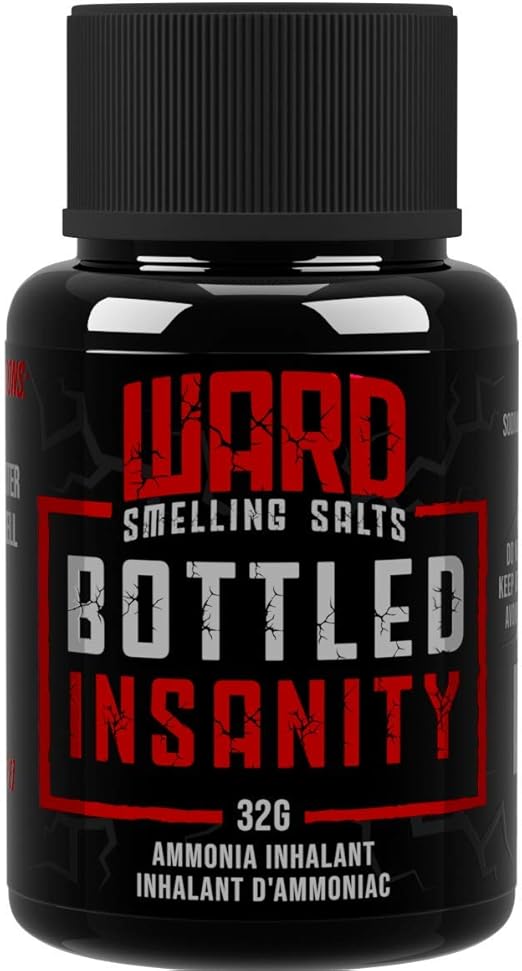Ward Smelling Salts - Bottled Insanity - Insanely Strong Ammonia Inhalant | Smelling Salt for ...