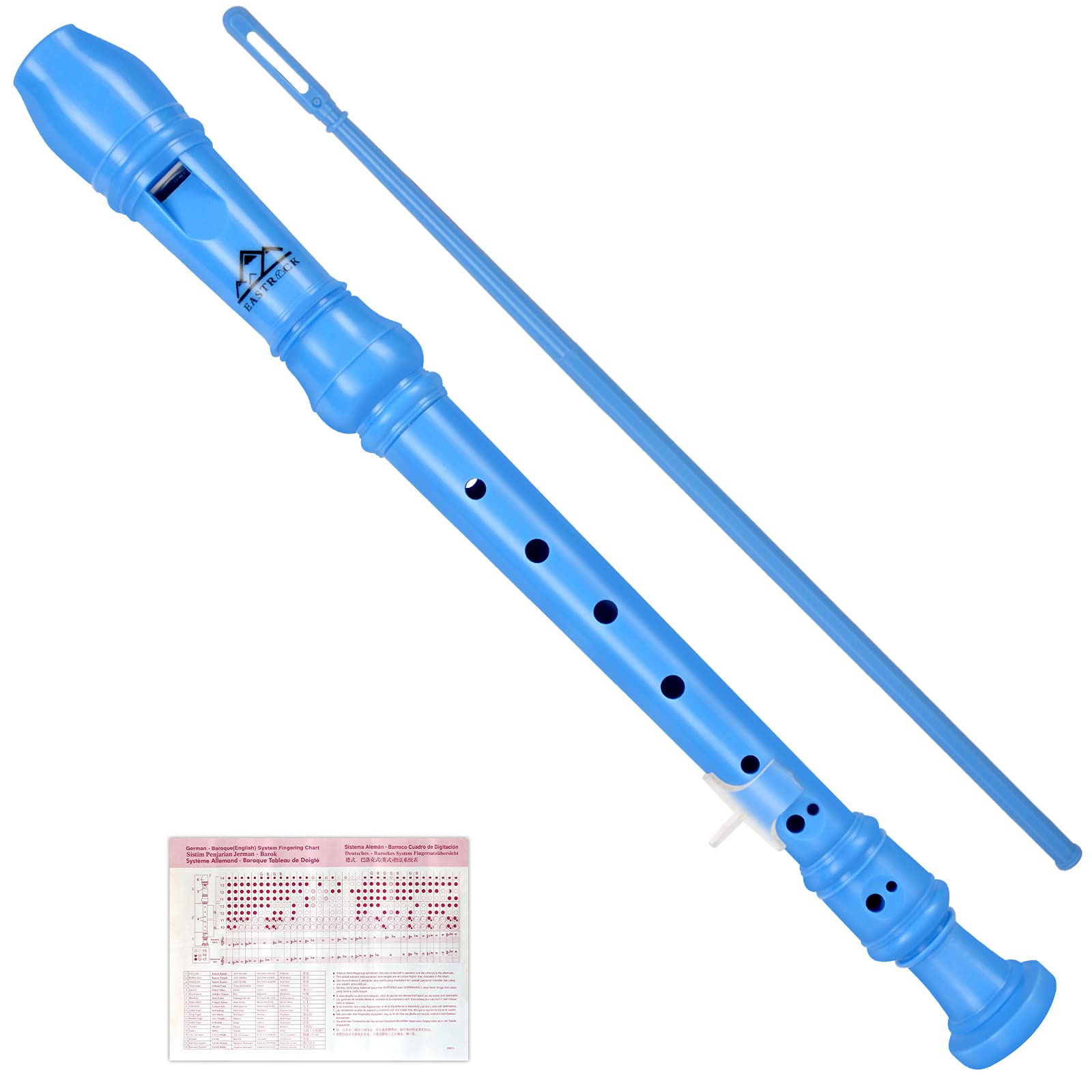 Mua Eastrock Recorder Instrument German Style Soprano Recorder Blue 3 ...