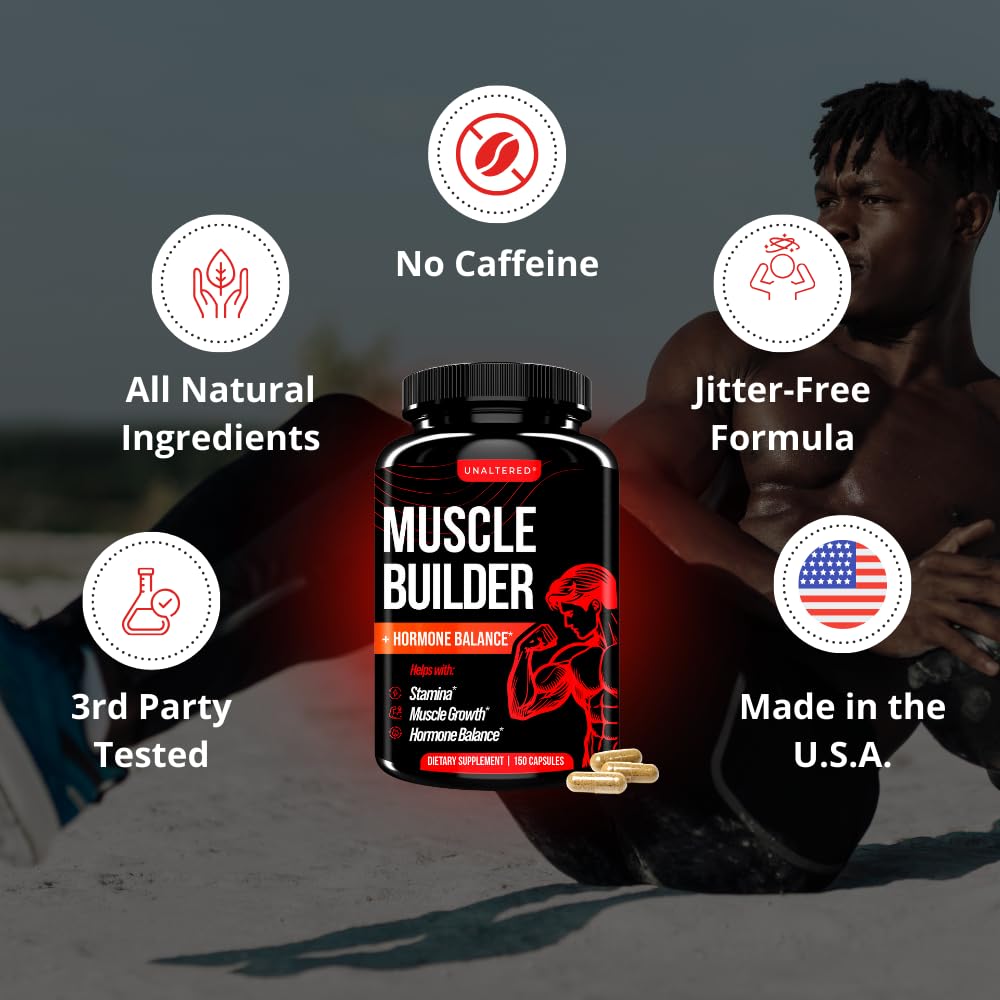 Mua UNALTERED Muscle Builder for Men - Supports Muscle Growth, Size ...