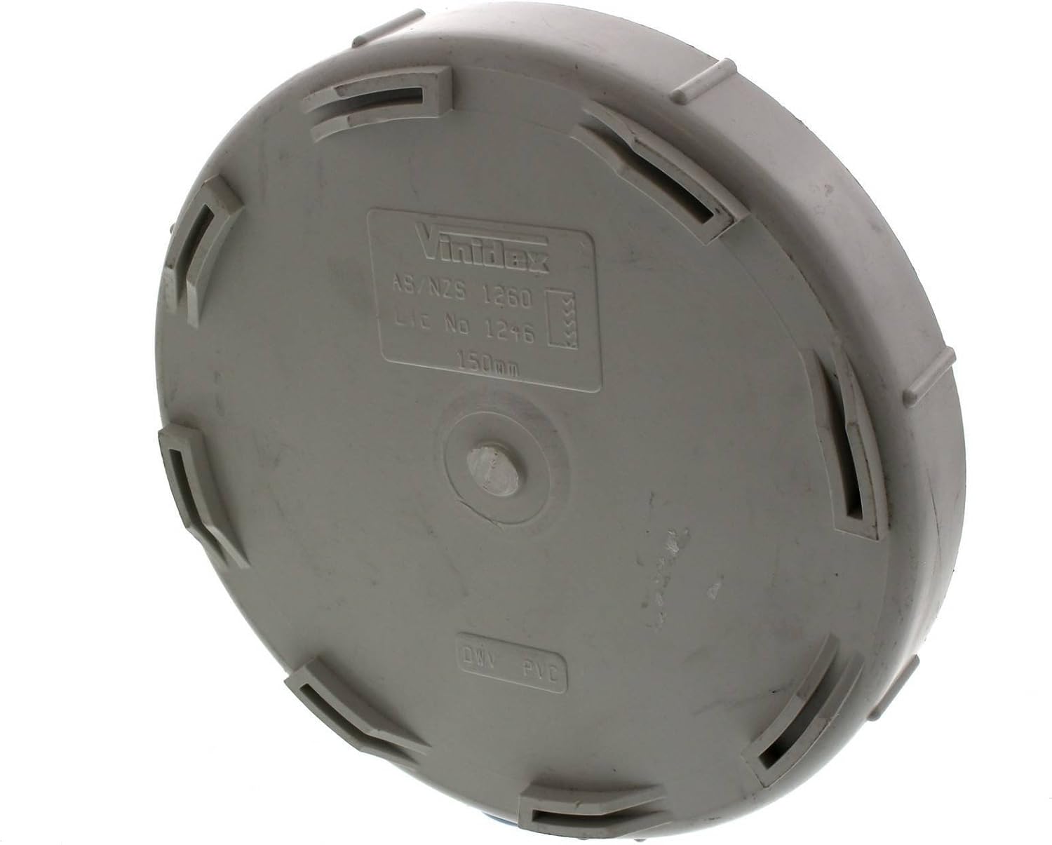Vinidex Stormwater Cap Access Threaded DWV 150mm Repair Fitting PVC ...