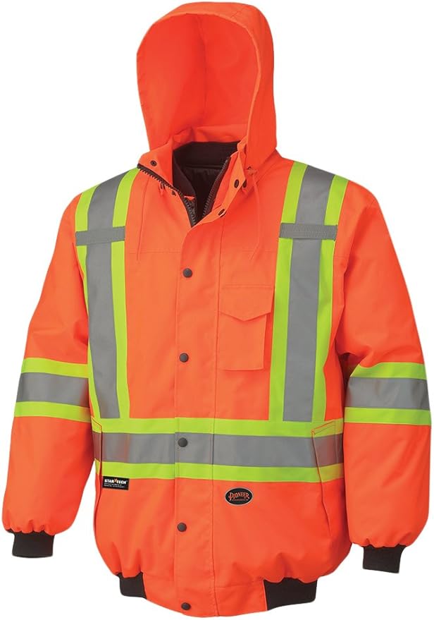 Pioneer V1120350-2XL Winter 6-in-1 Bomber Jacket - 100% Waterproof hi ...