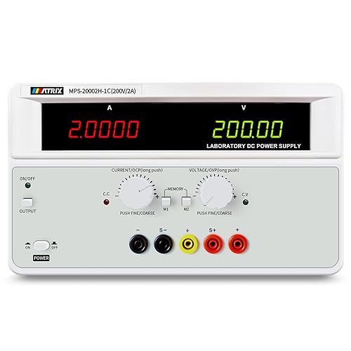 DC Power Supply Variable, MATRIX Single Channel Linear Power Supply ...