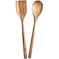 Amazon.com: Giant Acacia Wood Cooking Utensils, Strong Wooden Spoons ...