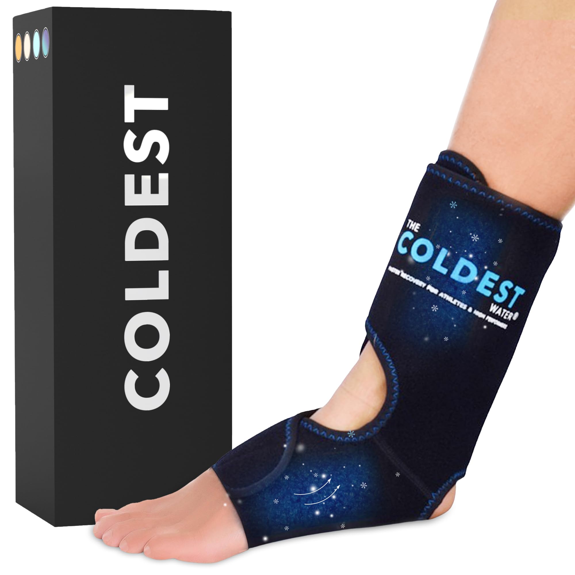 Coldest Foot Ankle Achilles Tendonitis Icing Pain Relief Ice Wrap with ...