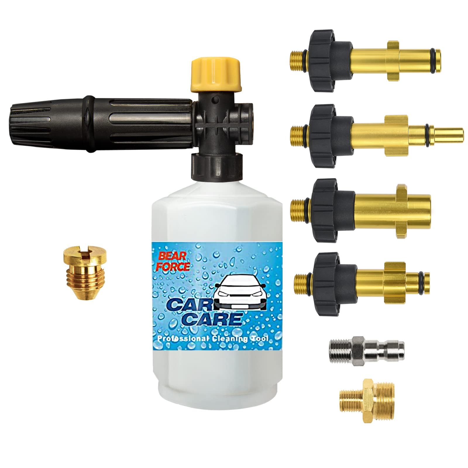 Electric Pressure Washer DIY Foam Cannon with 1/4” Quick Connector ...