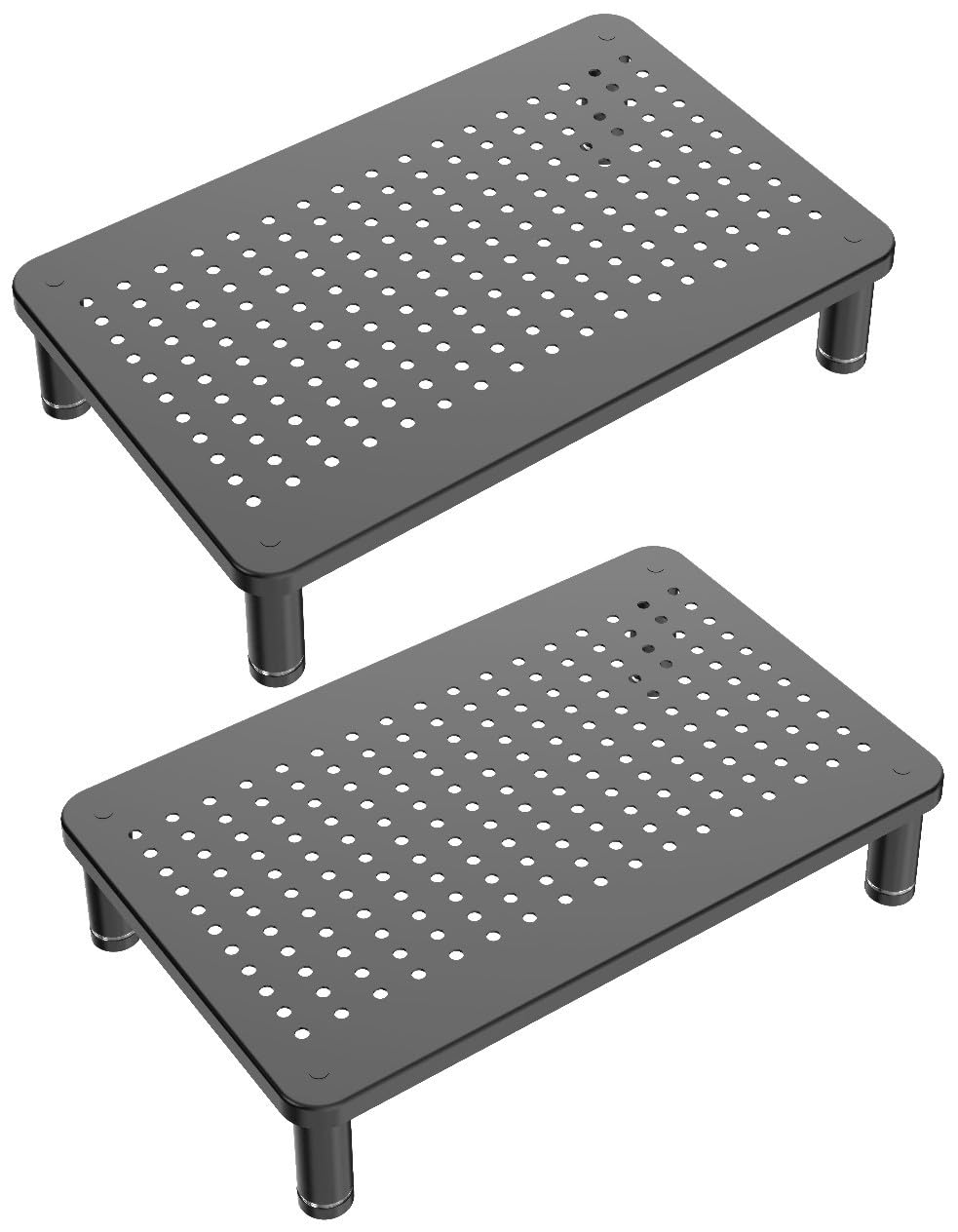 Husky Mounts 2-Pack Monitor Riser Laptop Stand, Adjustable Legs ...