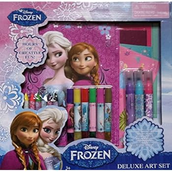 Amazon.com: 1 X Frozen Deluxe Art Set - Will Give Hours of Creative Fun ...