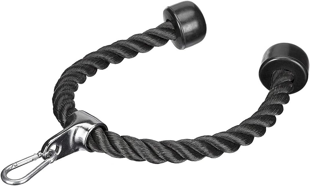Triceps Push Pull Down Rope Cord for Multi Gym & 2x Multifunctional ...