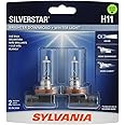 SYLVANIA H11 SilverStar High Performance Halogen Headlight Bulb ...