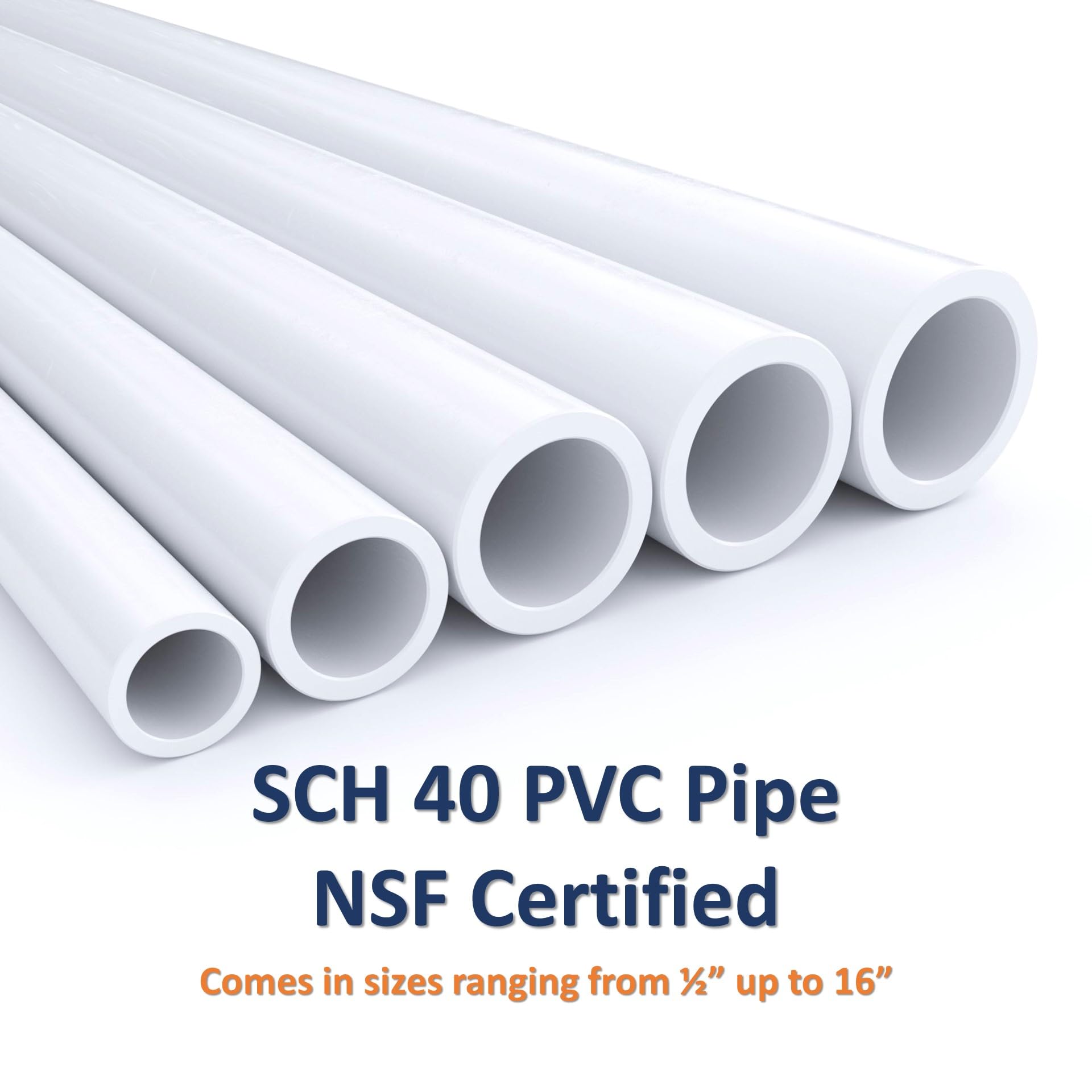 Mua 4" Schedule 40 PVC Pipe (Cut to Custom Lengths) (4" x 2') trên ...