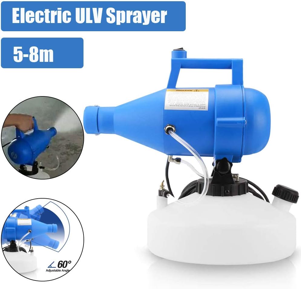 Portable Electric ULV Sprayer, Electric ULV Fogger Machine – 4.5L ...