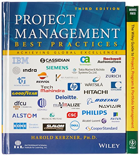 Set: Project Management - Best Practices: Achieving Global Excellence ...