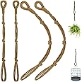 Amazon.com: YQQKIRA520 Connectable Plant Hanging Extenders,Durable Rope ...