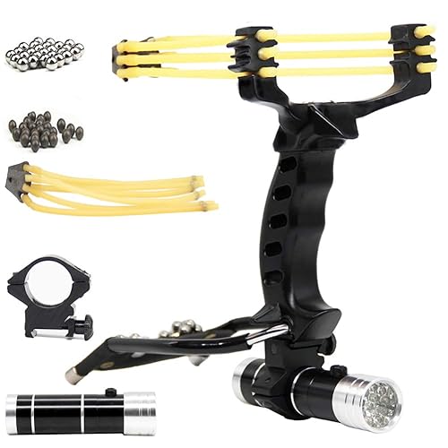 ZGYBY Slingshot,Professional Hunting Slingshot Set,Wrist Rocket ...