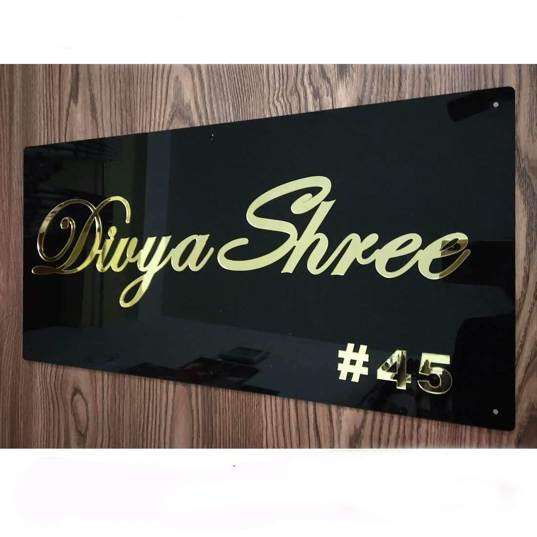 Buy Customized Personalized Laminated Acrylic Name Board Plates For buy-customized-personalized-laminated-acrylic-name-board-plates-for