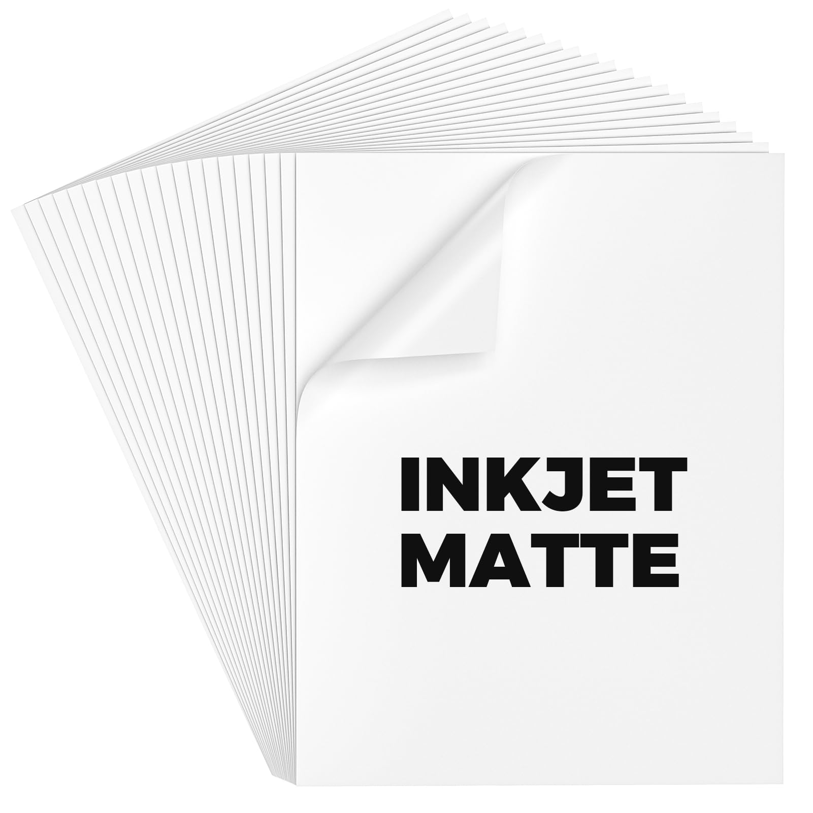 Mua Printable Vinyl Sticker Paper for Inkjet Printer, 20 Sheets Matte ...