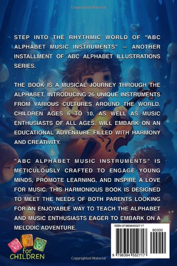 ABC Alphabet Music Instruments, ABC Joyful Melody from A to Z: ABC ...