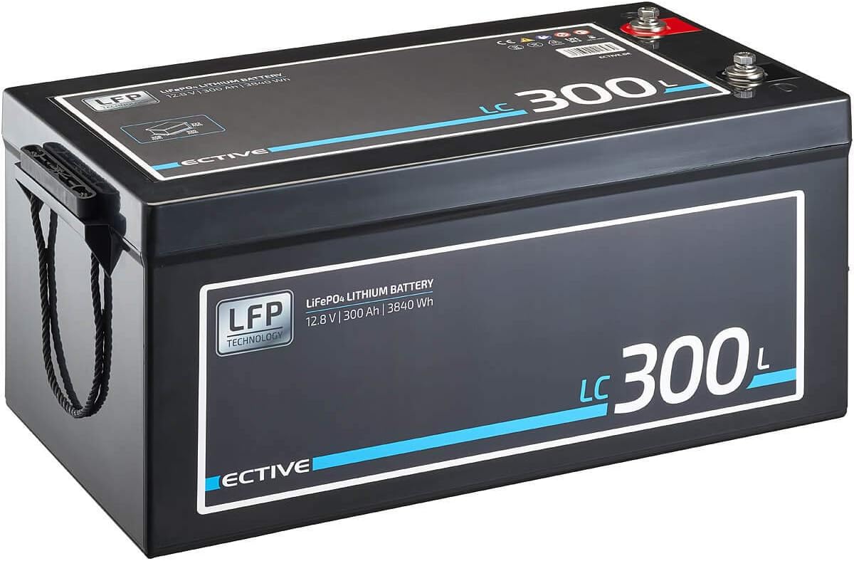 ECTIVE LC300L 12V 300Ah 3840 Wh LiFePO4 Lithium-Eisenphosphat ...