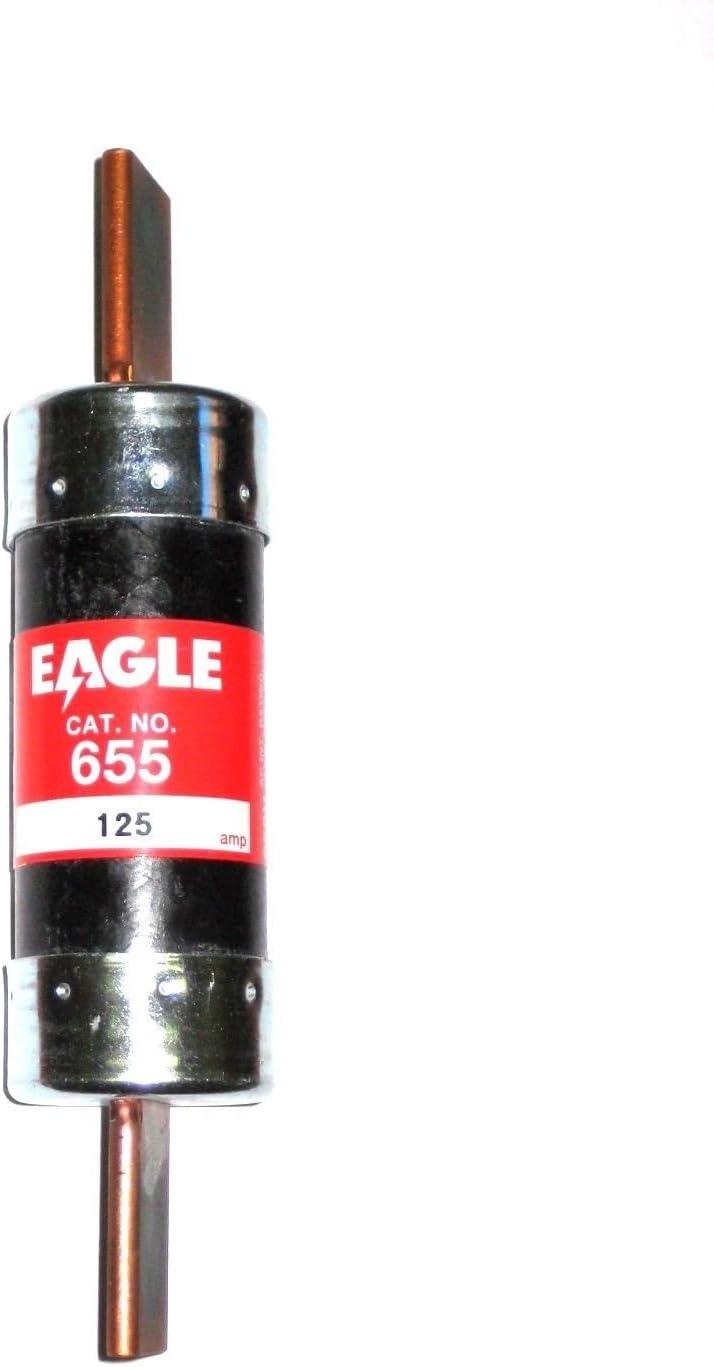 Eagle 655, 125 Amp One Time Cartridge Blade Fuse Class H, 250v Ul ...