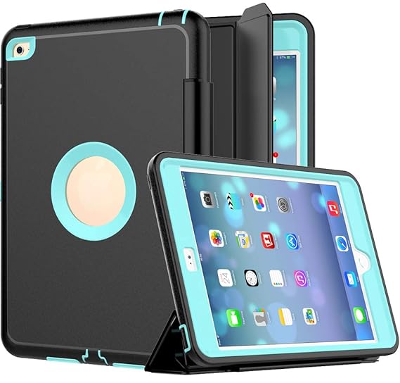 SEYMAC iPad Mini 4 Case, iPad Mini 4th Gen Case 3 Layer: Amazon.co.uk ...