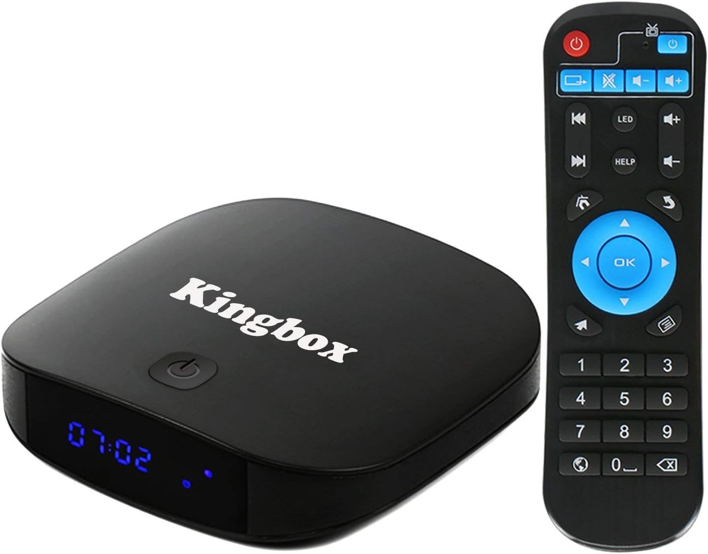 Kingbox K2 Android TV Box 2GB+16GB / Bluetooth 4.0 / Android 7.1 / 3D ...