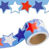 Amazon.com: Whaline 32.8ft Patriotic Bulletin Board Borders Red Blue ...