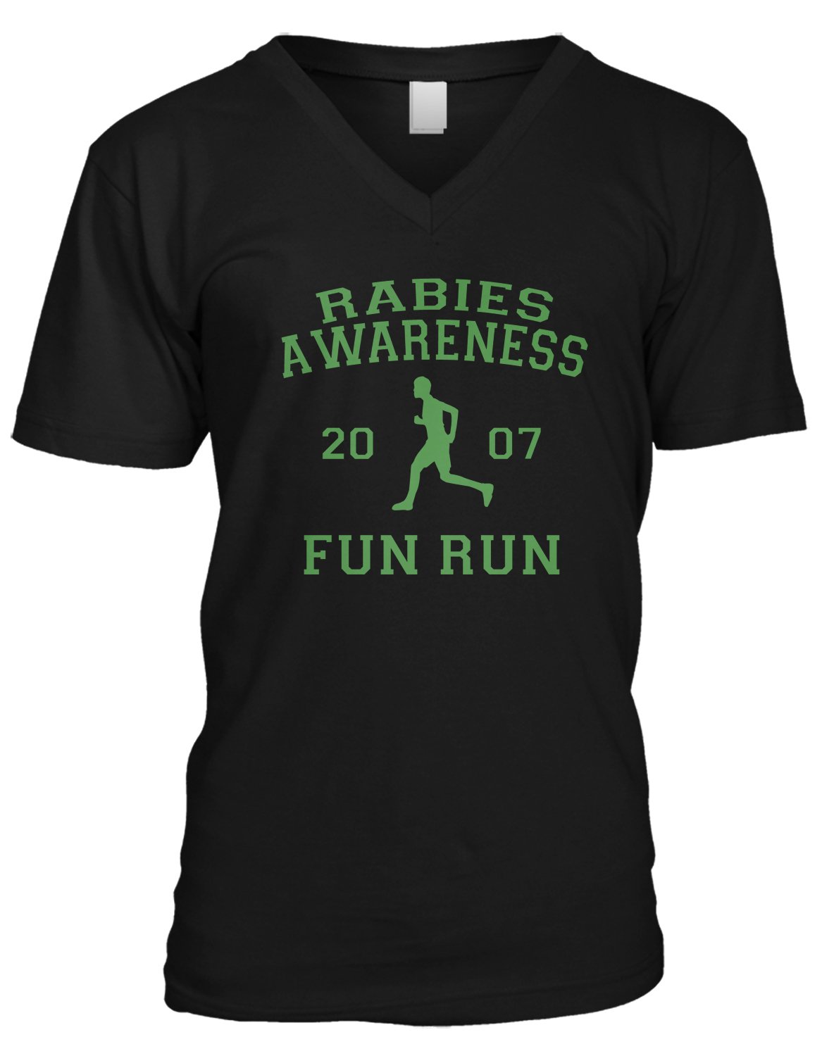 The Office Rabies Awareness Fun Run 2007 T Shirt 1262 | Seknovelty
