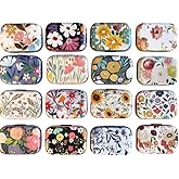 Amazon.com: 8Pcs Mini Flower Tin Trinket Jewelry Organizer Storage Box ...
