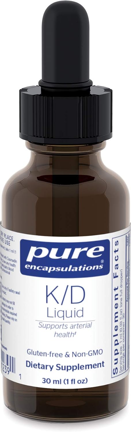 Amazon.com: Liquid Vitamin K/D Liquid by Pure Encapsulations: Health ...