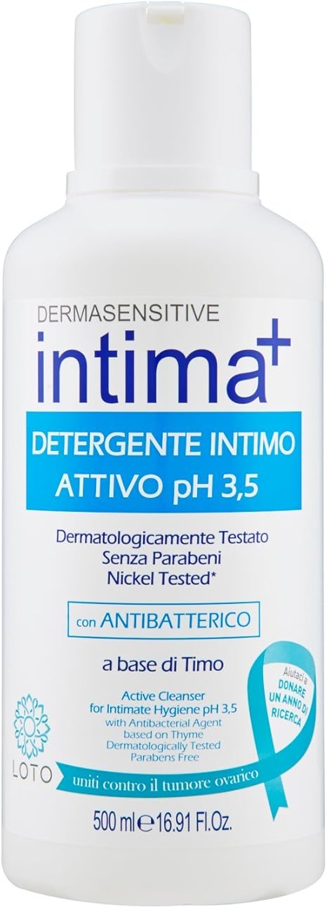 Intima+ - Dermasensitive, Detergente Intimo Attivo pH 3,5, a base di ...