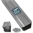 GutterHawk Gutter Guard - 104 FT. (Nominal) Mill Finish All-Aluminum ...