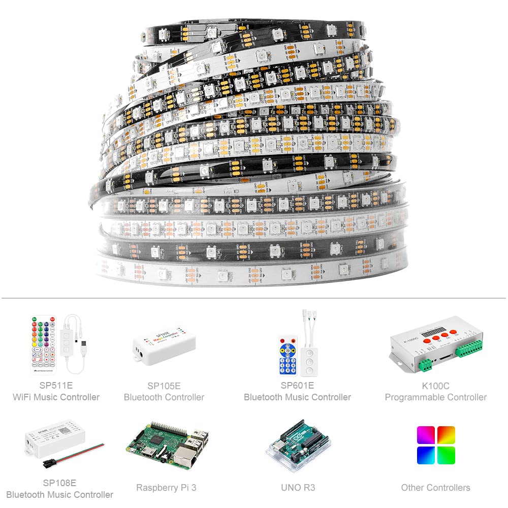 Mua BTF-LIGHTING WS2812B IC RGB 5050SMD Pure Gold Individual ...