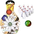 Amazon.com: ArtCreativity Mini Bowling Game, Set of 12, Each Set ...